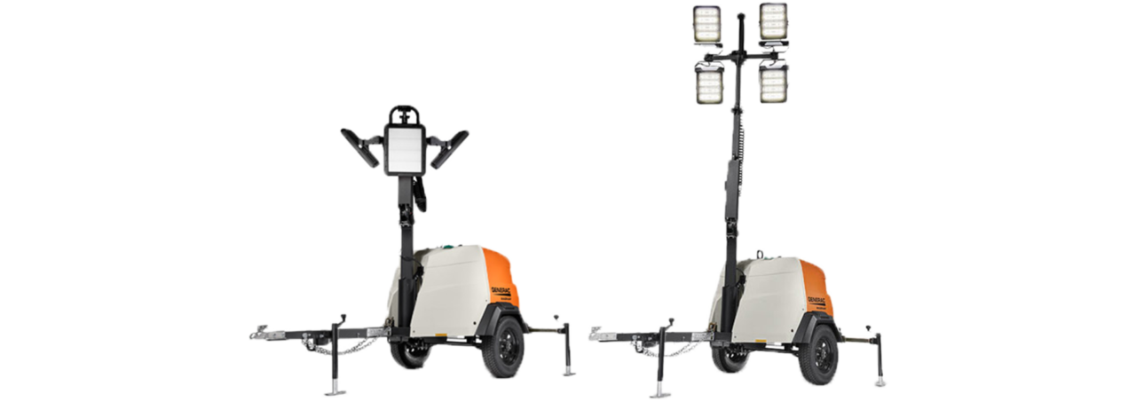 Portable Generac LED Light Towers - Off Grid Solutions